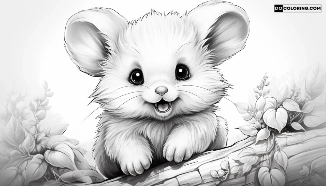 Free Printable Cute Baby Animal Coloring Pages | DO Coloring
