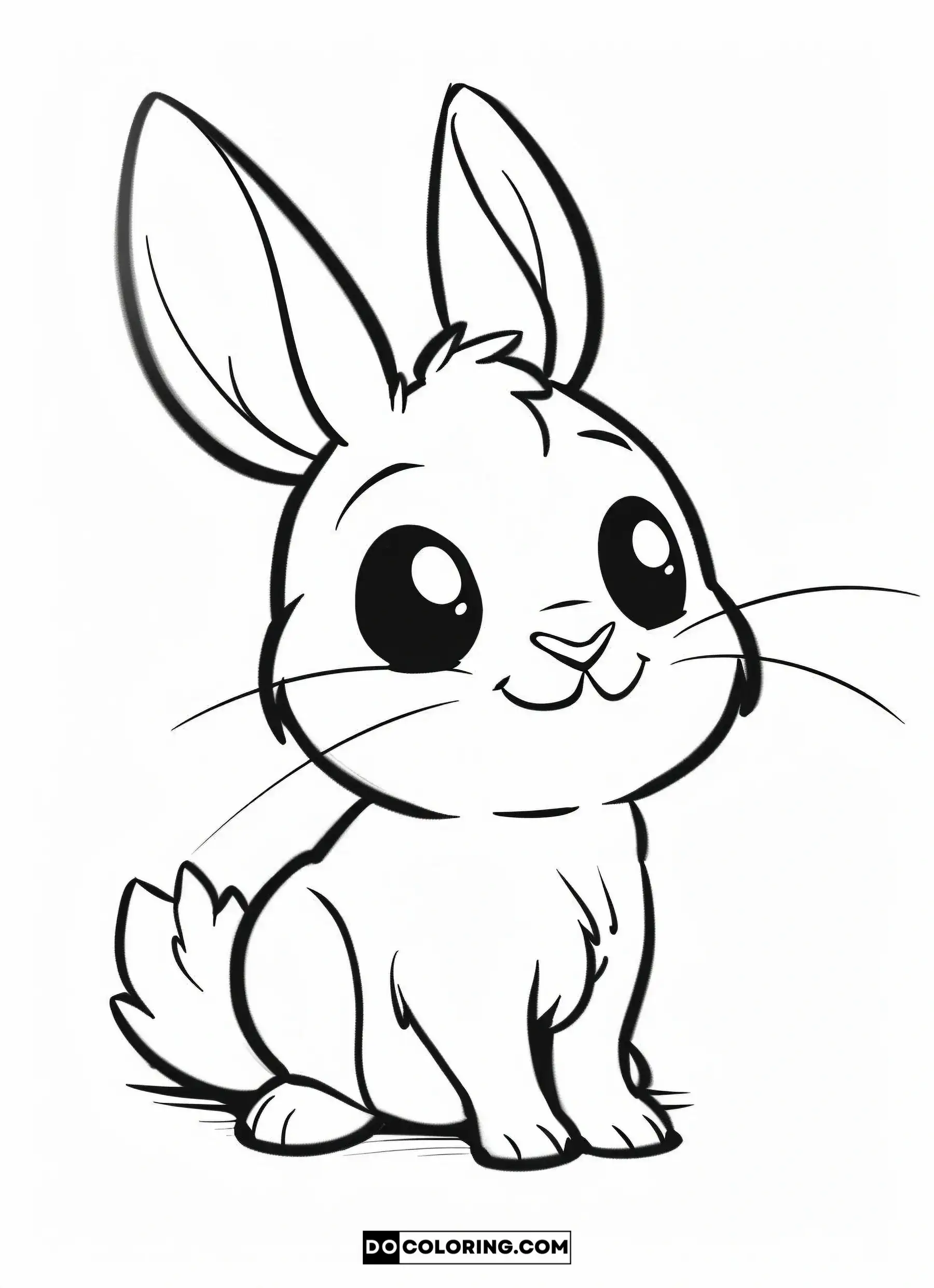 Cute Rabbit & Bunny Coloring Pages – Free Printable 2024 | DO Coloring